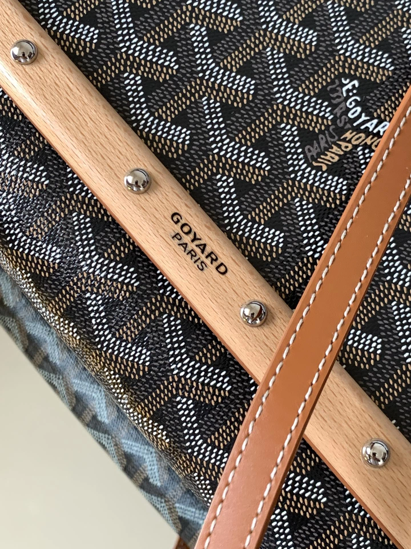 Real Goyard Satchel Bags