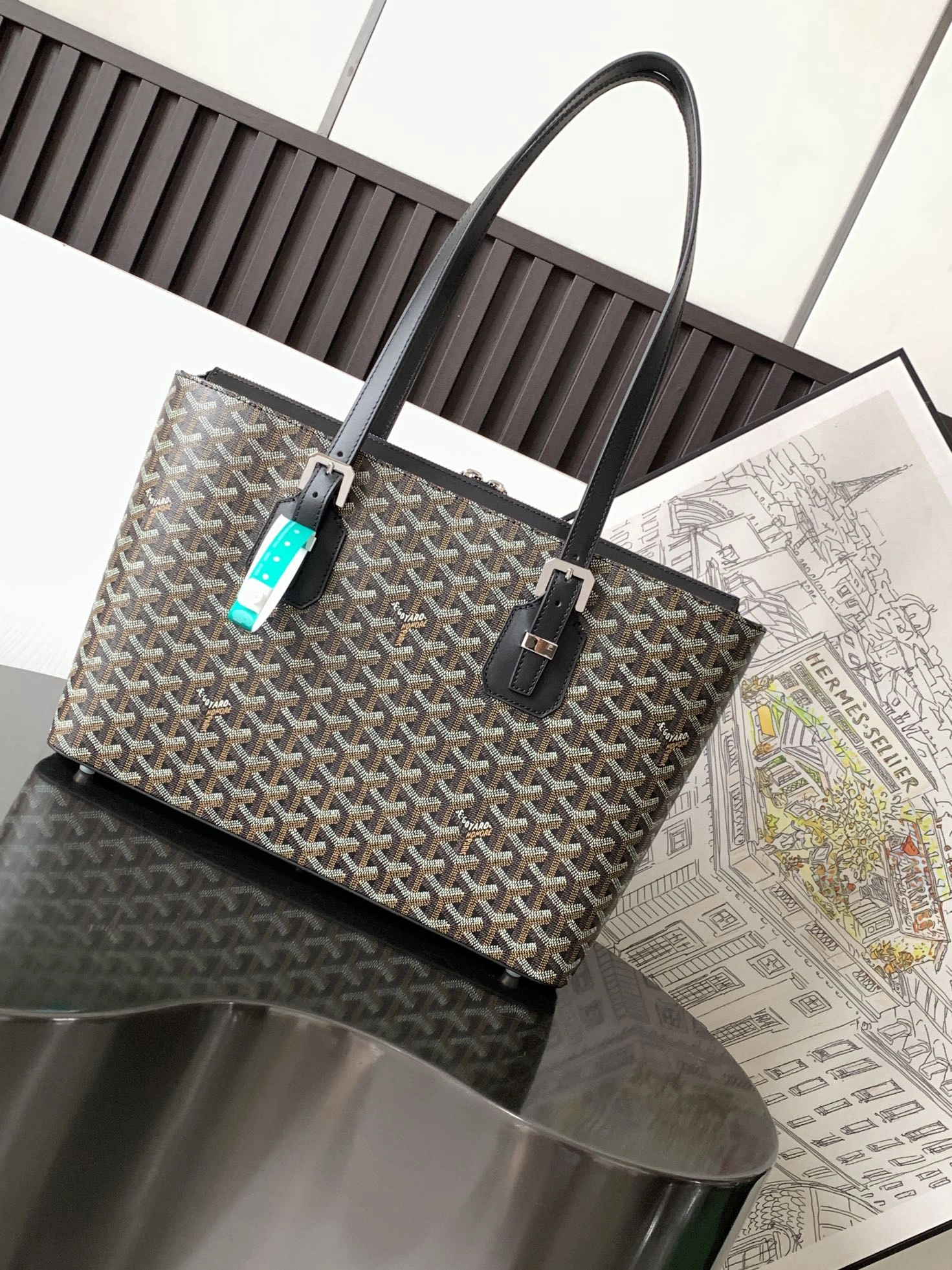 Real Goyard Shopping Bags