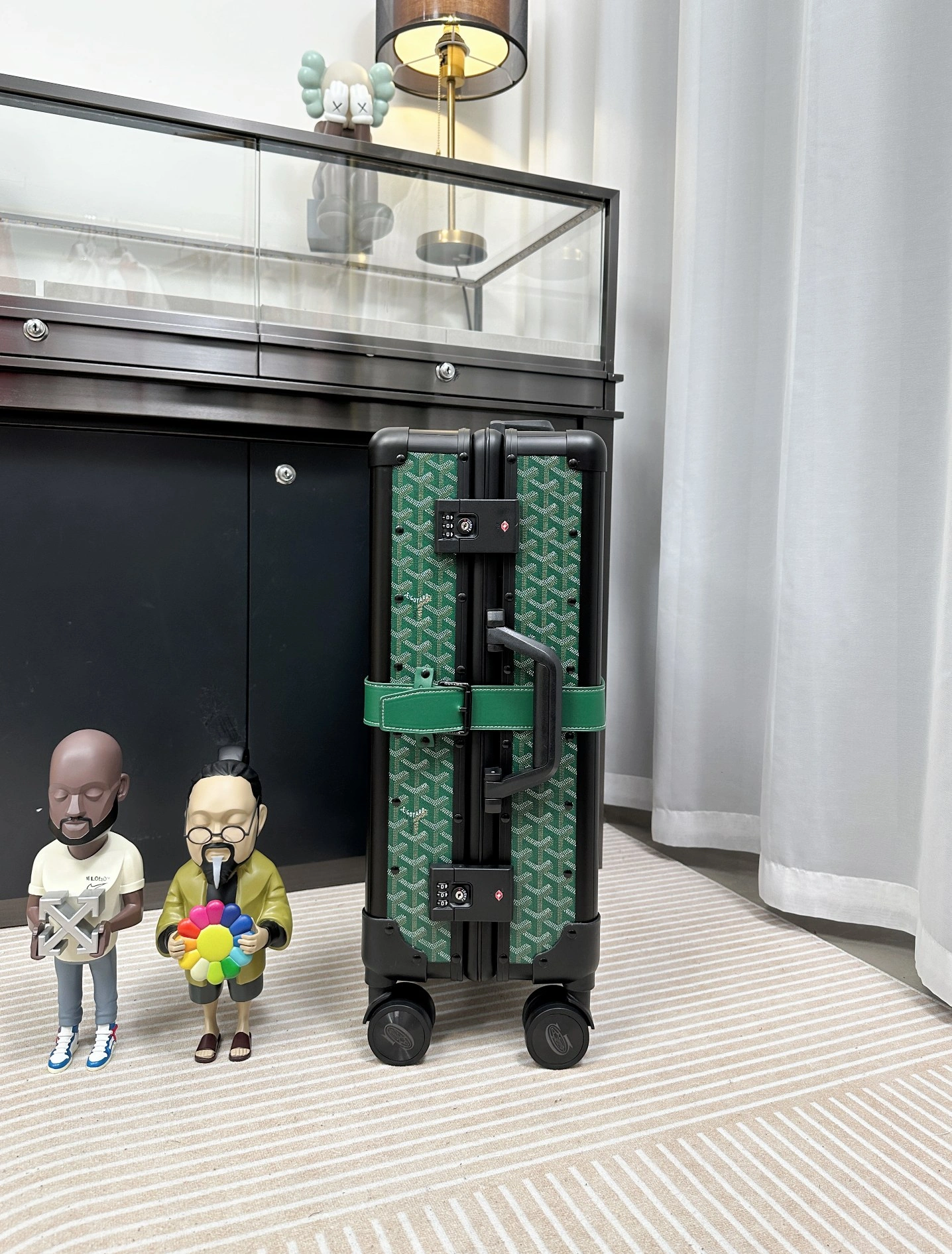 Top mirror Goyard Suitcase