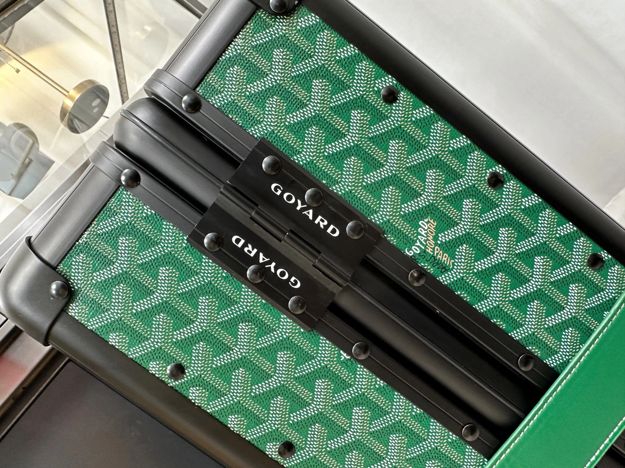 Top mirror Goyard Suitcase