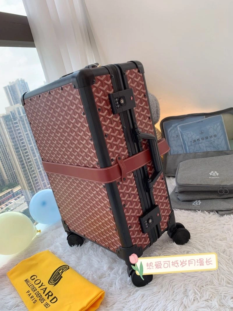 Authentic Goyard Suitcase