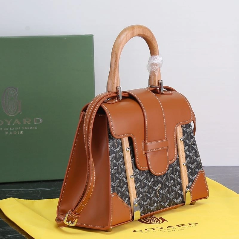 Indistinguishable Goyard Top Handle Bags