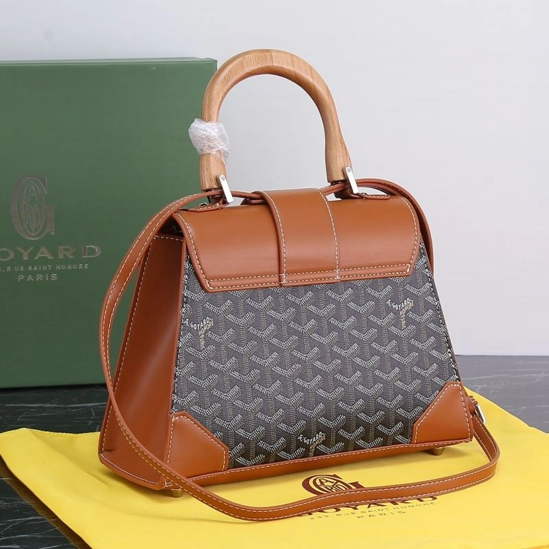 Indistinguishable Goyard Top Handle Bags