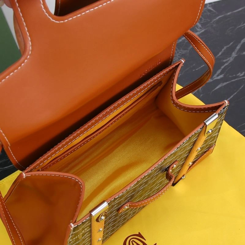 Indistinguishable Goyard Top Handle Bags
