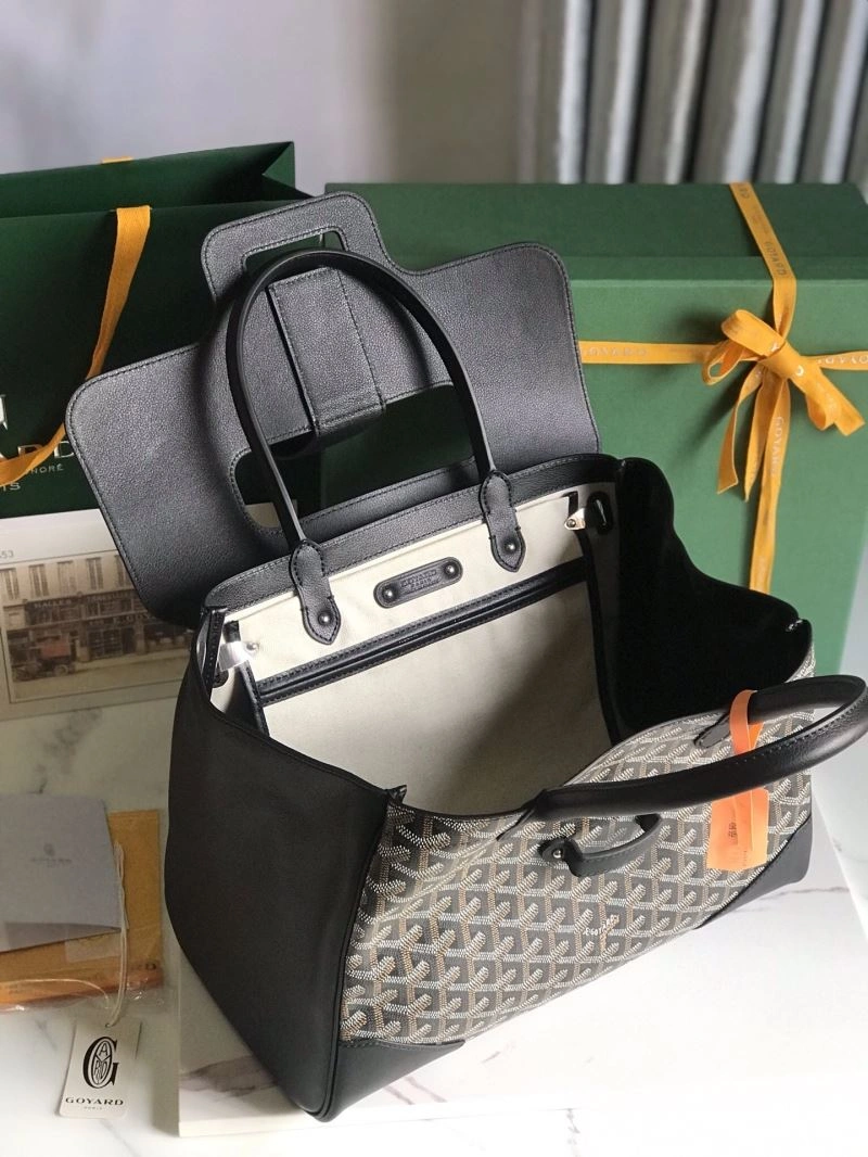 Brand-authenticated Goyard Top Handle Bags