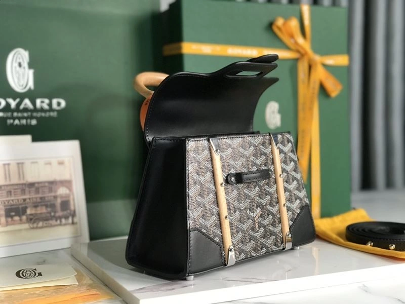 Indistinguishable Goyard Top Handle Bags