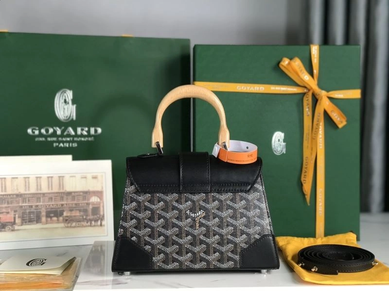 Indistinguishable Goyard Top Handle Bags