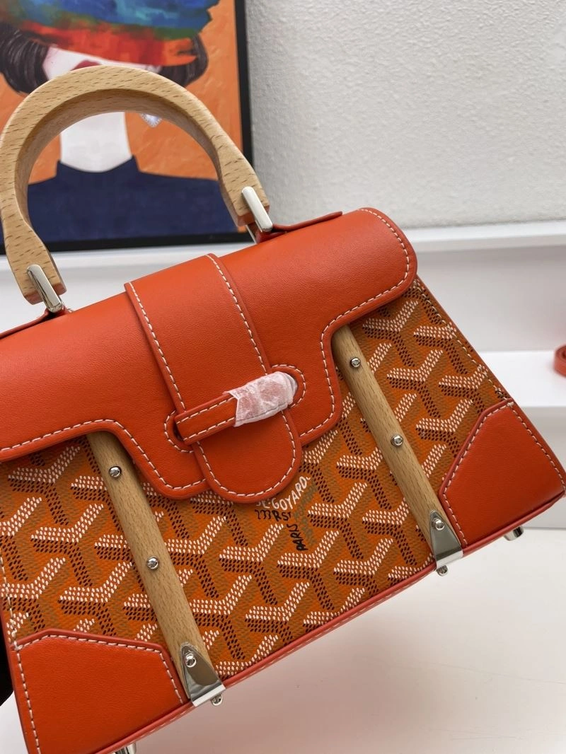 Indistinguishable Goyard Top Handle Bags