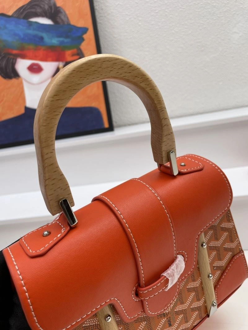 Indistinguishable Goyard Top Handle Bags