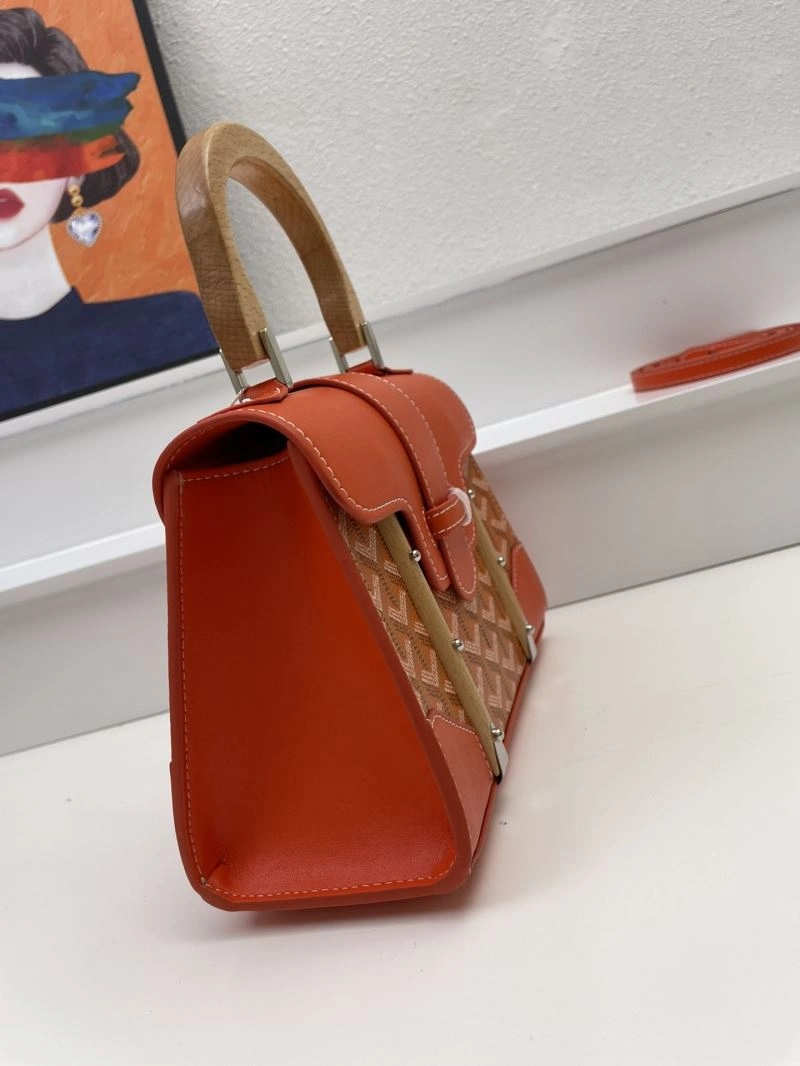 Indistinguishable Goyard Top Handle Bags