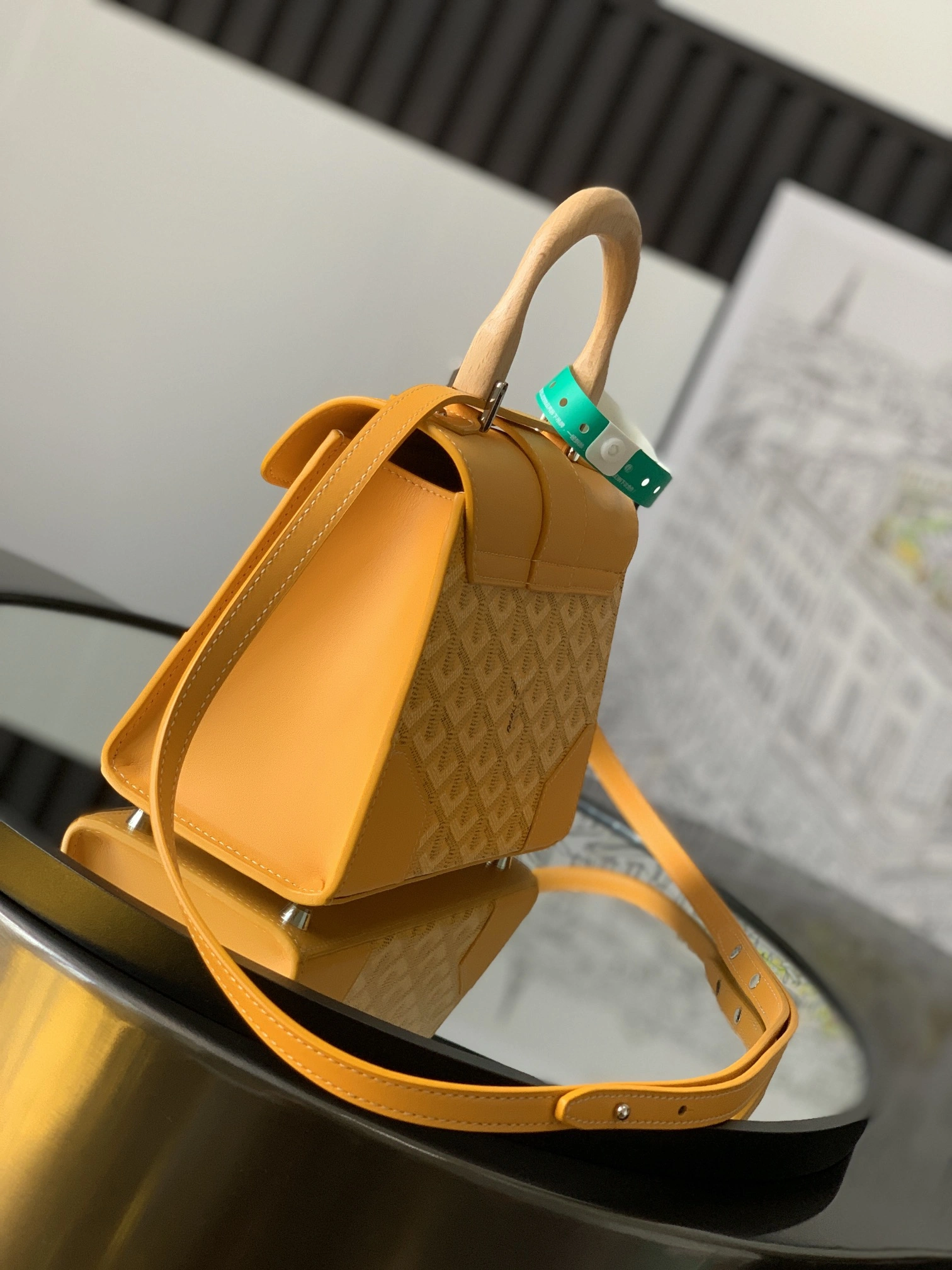 Real Goyard Top Handle Bags