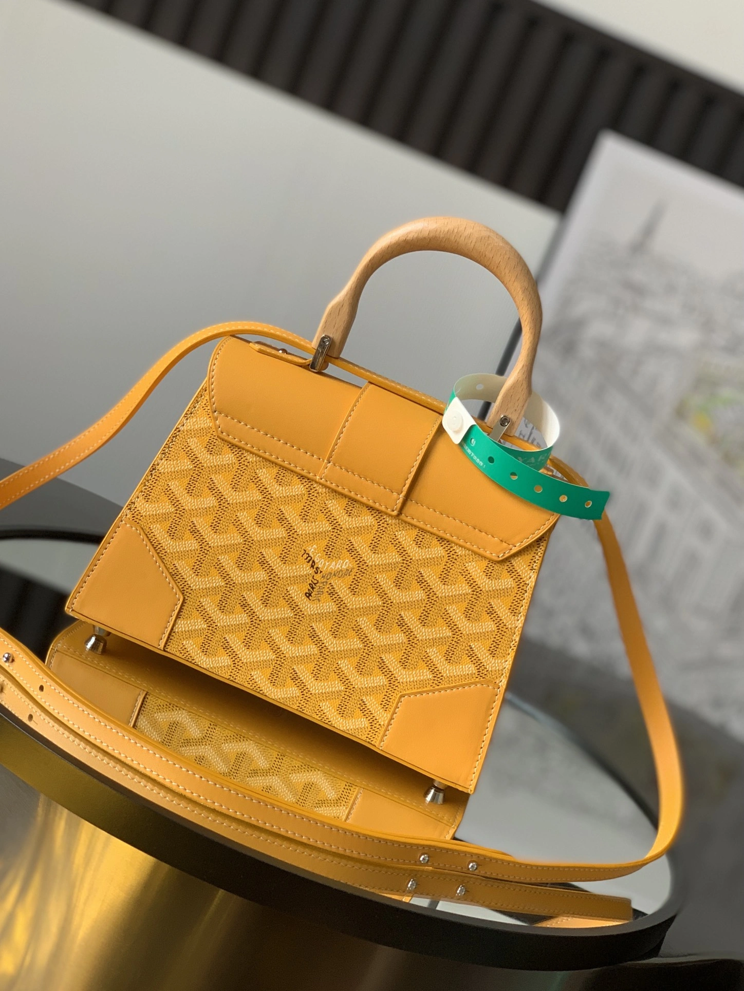 Real Goyard Top Handle Bags