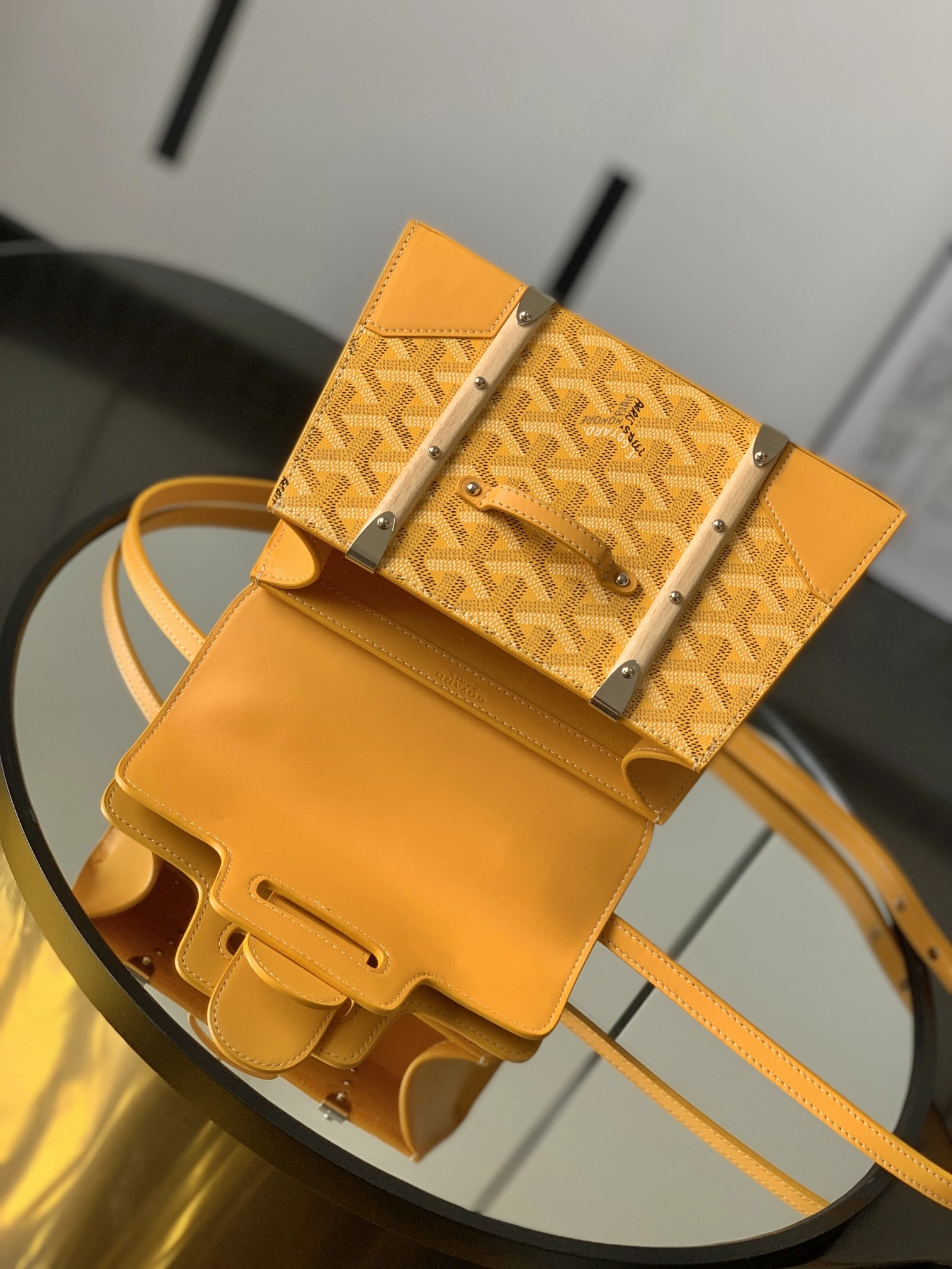 Real Goyard Top Handle Bags