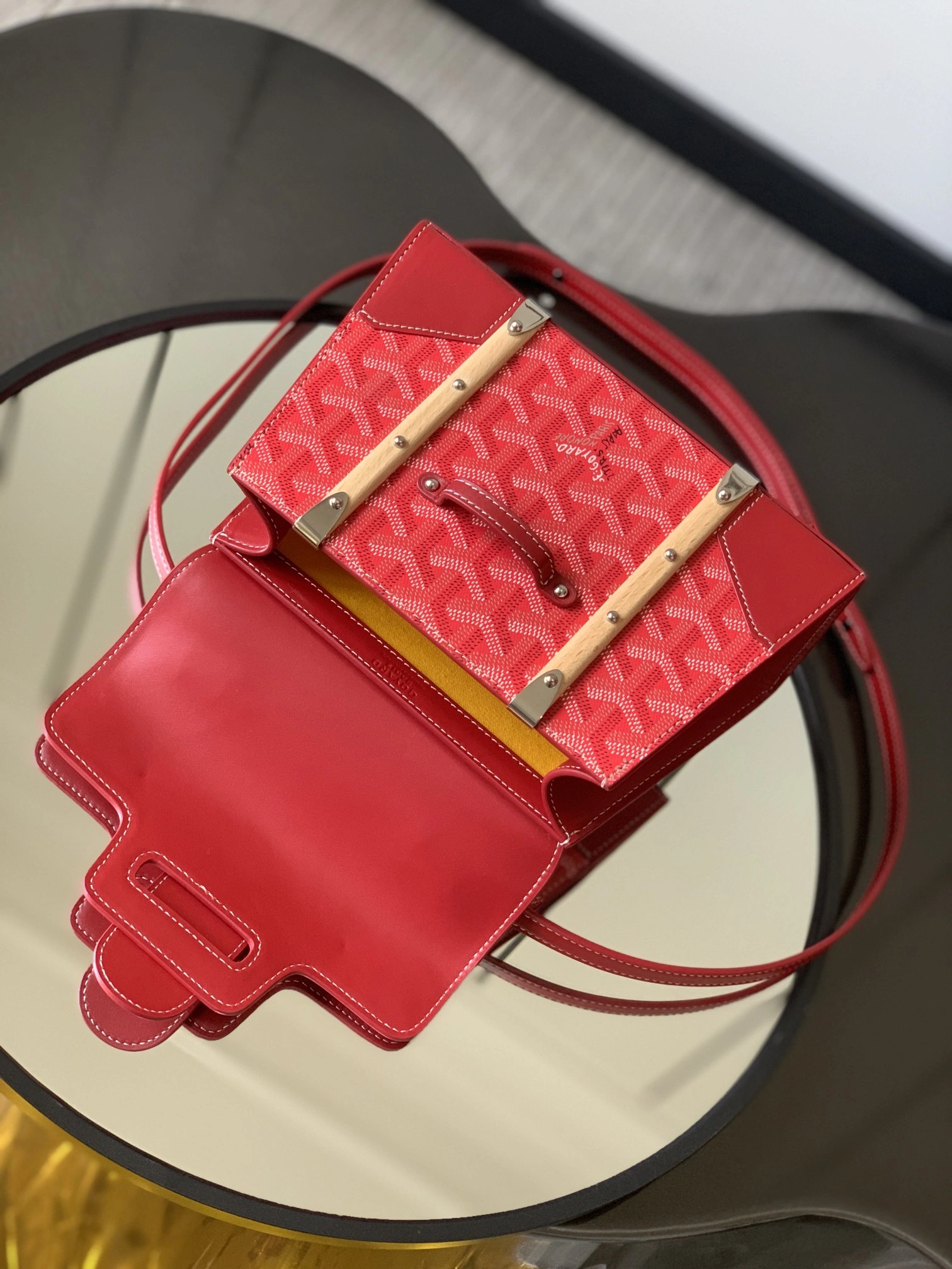 Top match Goyard Top Handle Bags
