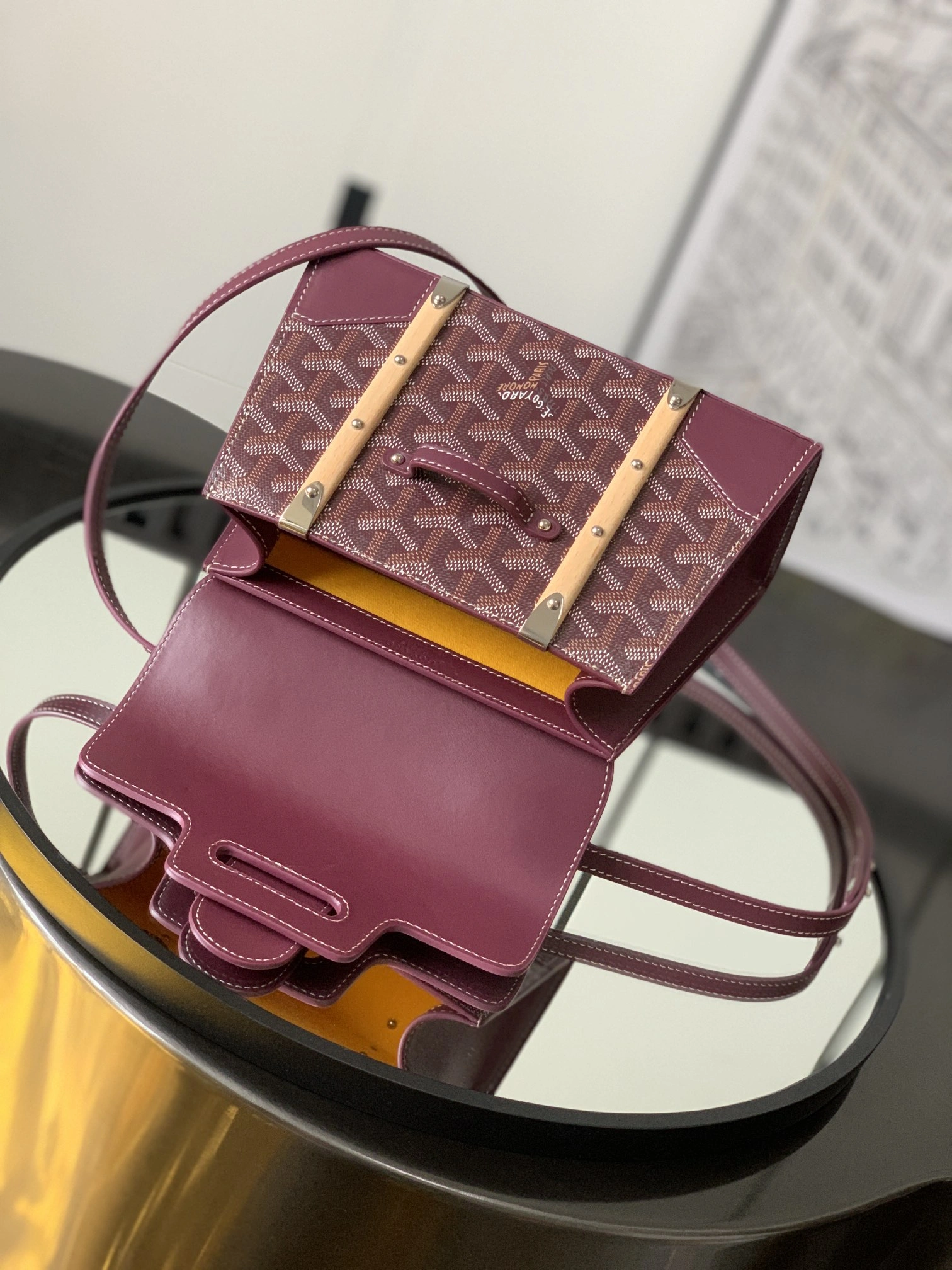 Precise copy Goyard Top Handle Bags