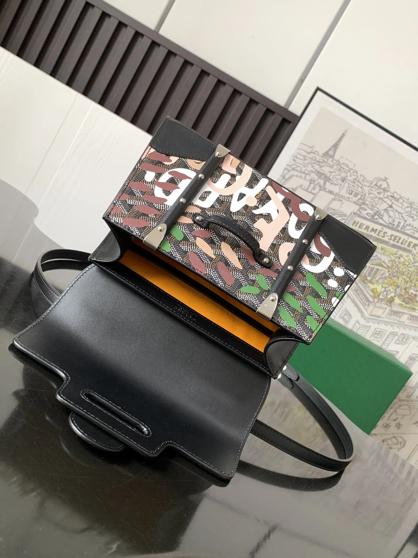 Top mirror Goyard Top Handle Bags