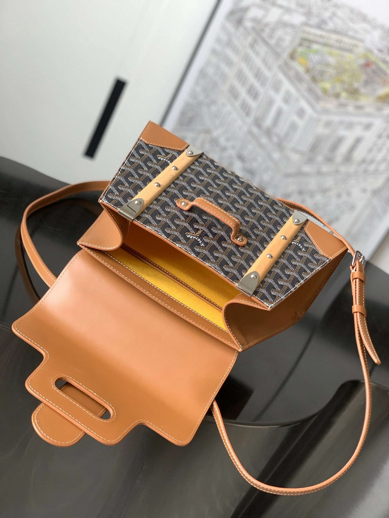 Perfect replica Goyard Top Handle Bags