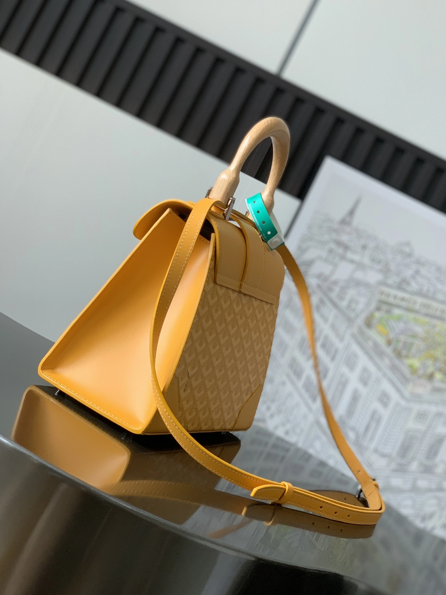 Indistinguishable Goyard Top Handle Bags