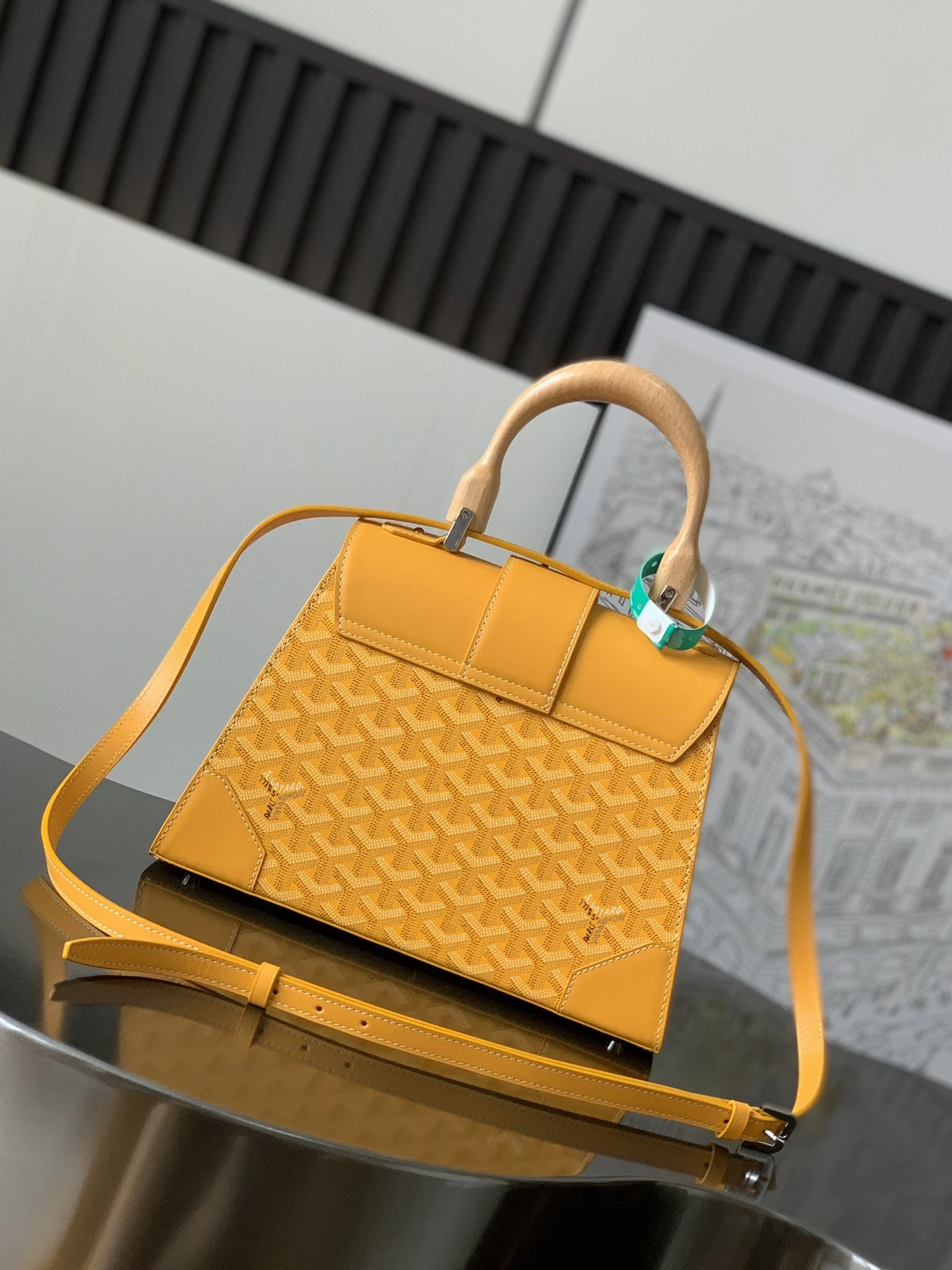 Indistinguishable Goyard Top Handle Bags