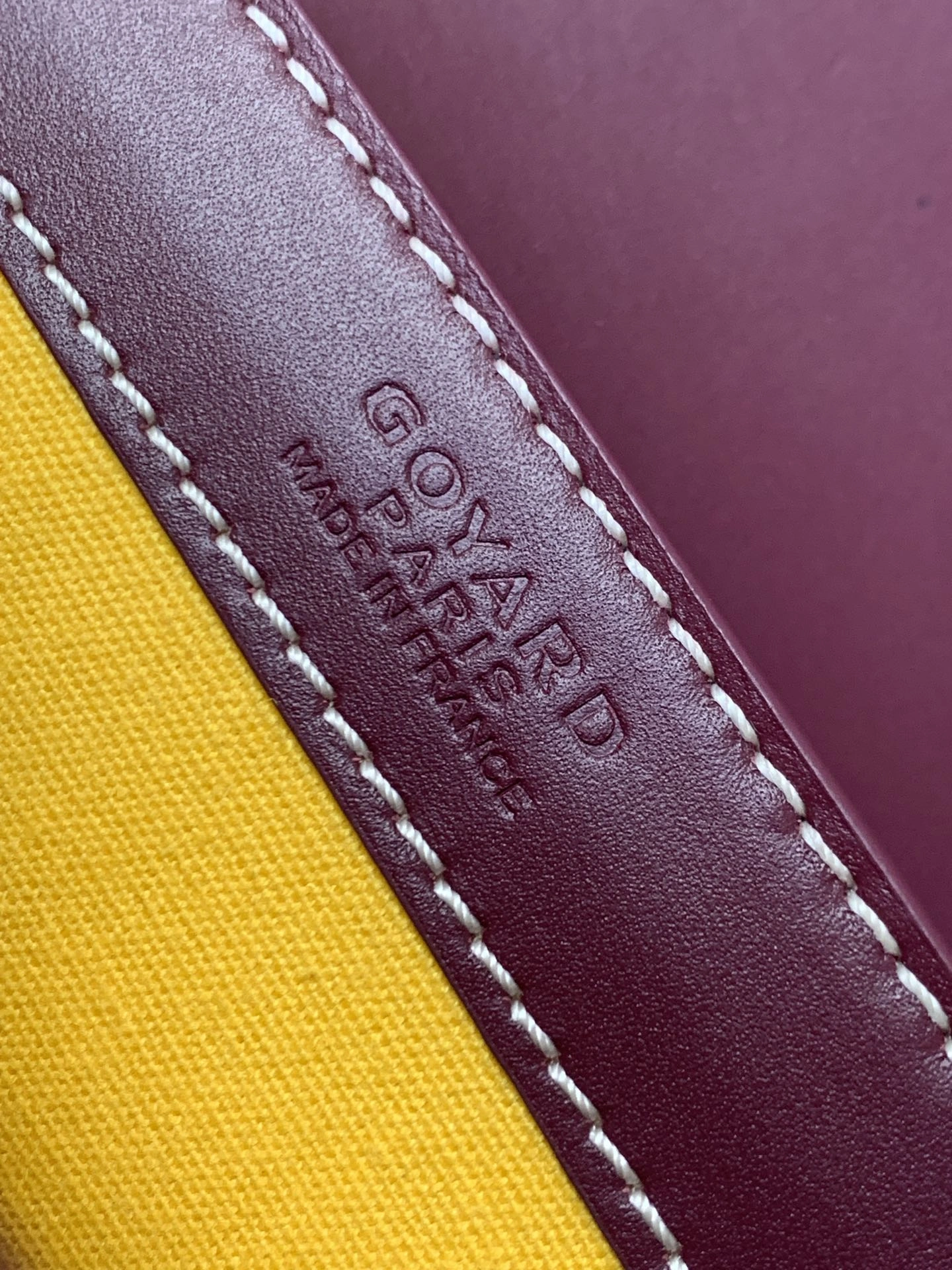 Real Goyard Top Handle Bags