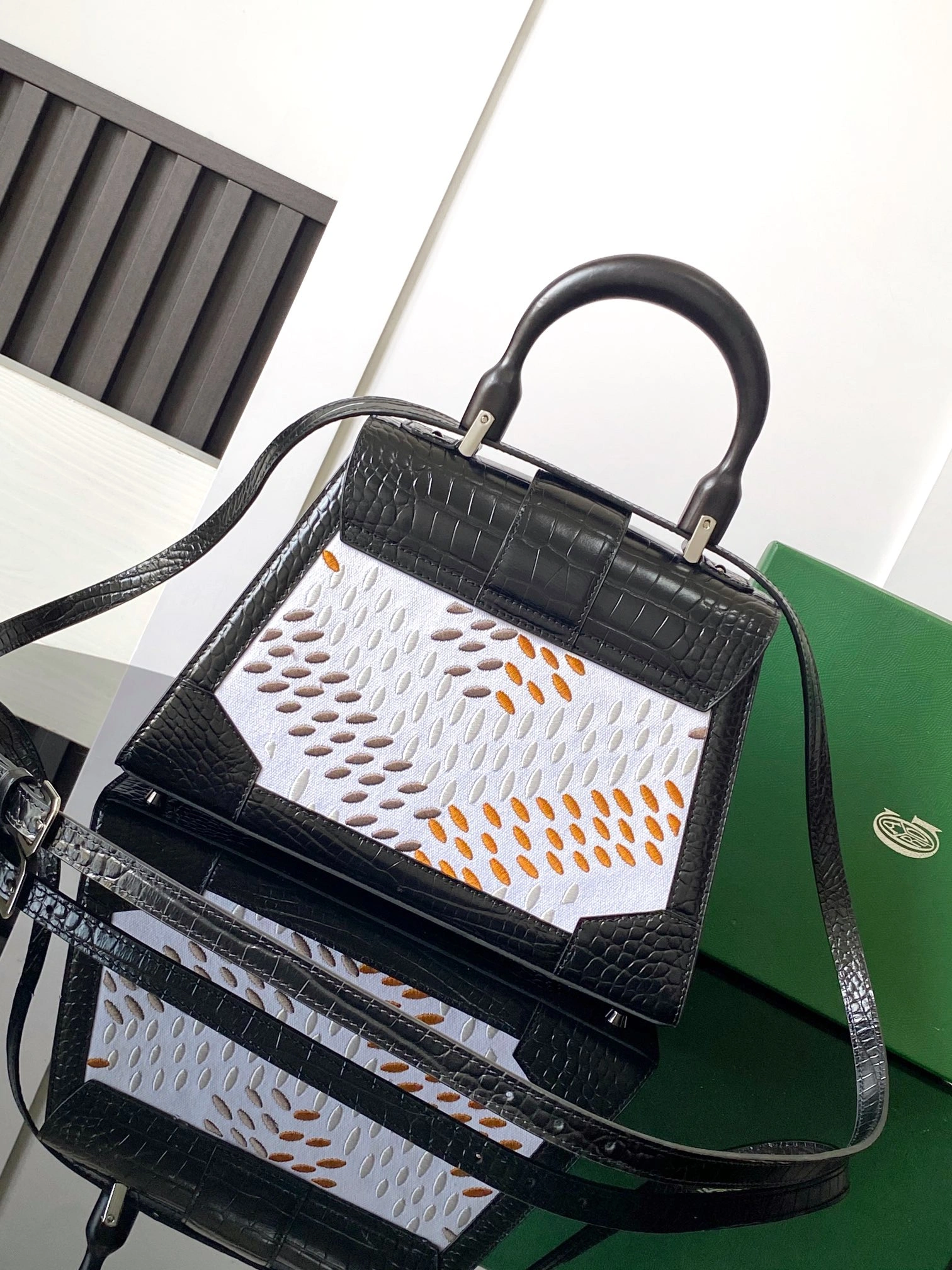 Real Goyard Top Handle Bags