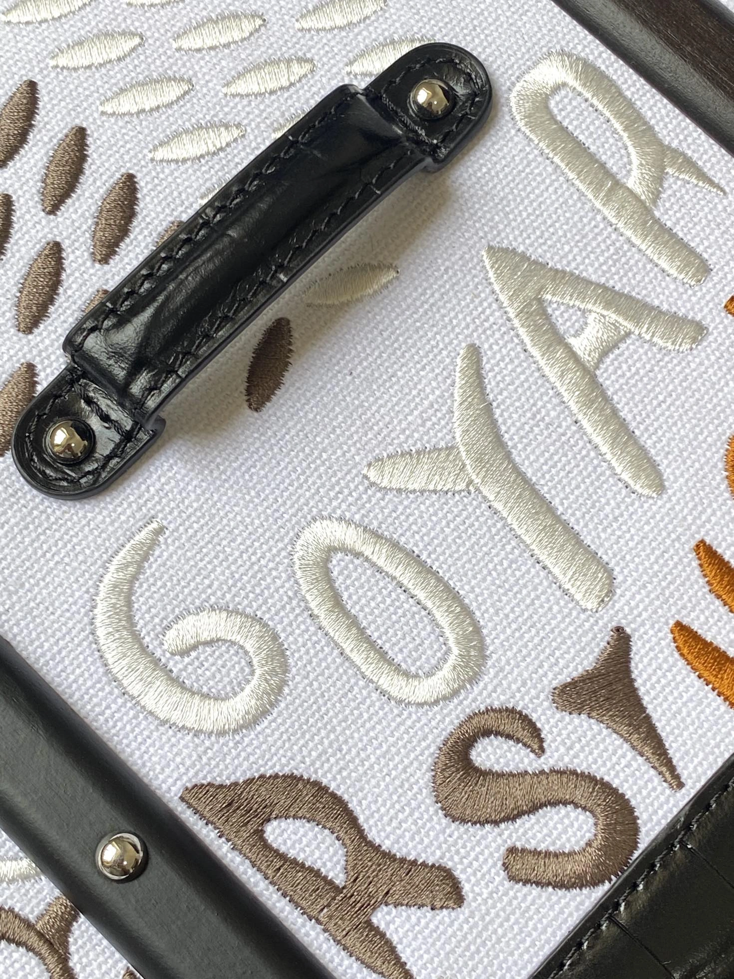 Real Goyard Top Handle Bags