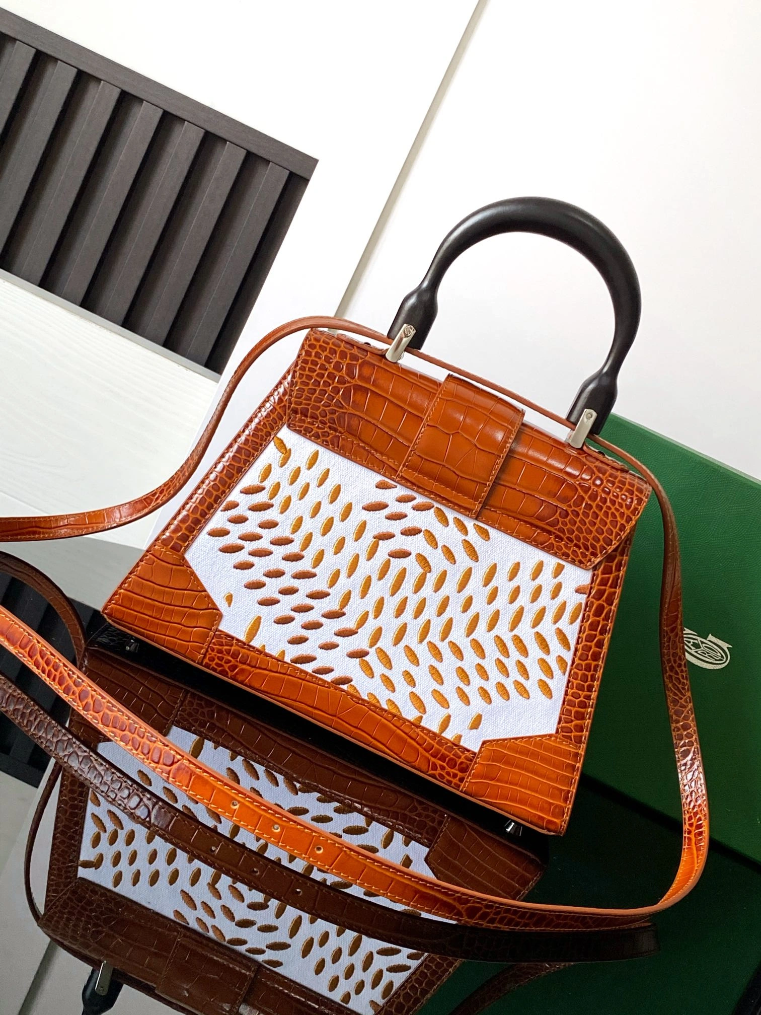 Real Goyard Top Handle Bags