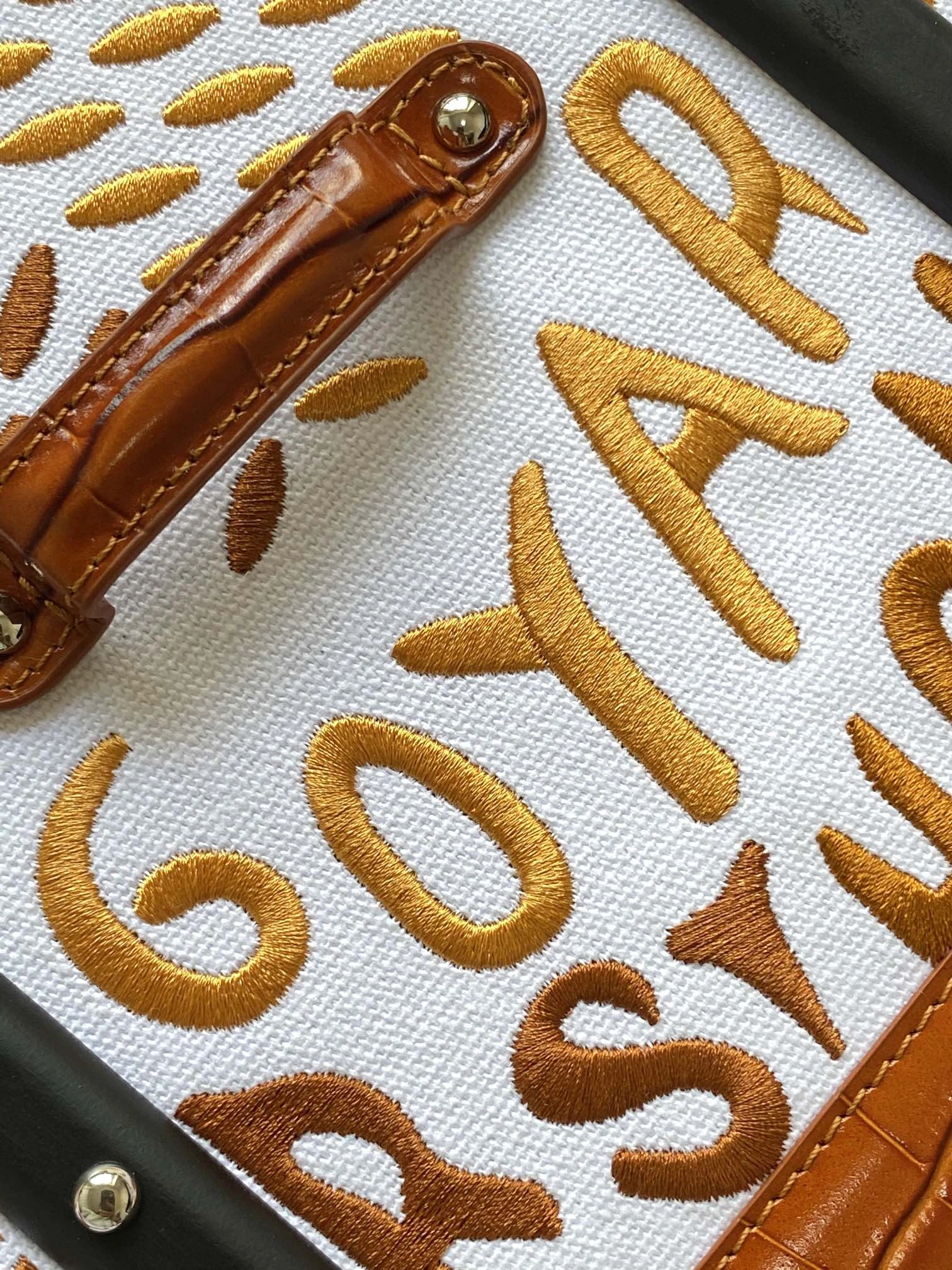 Real Goyard Top Handle Bags
