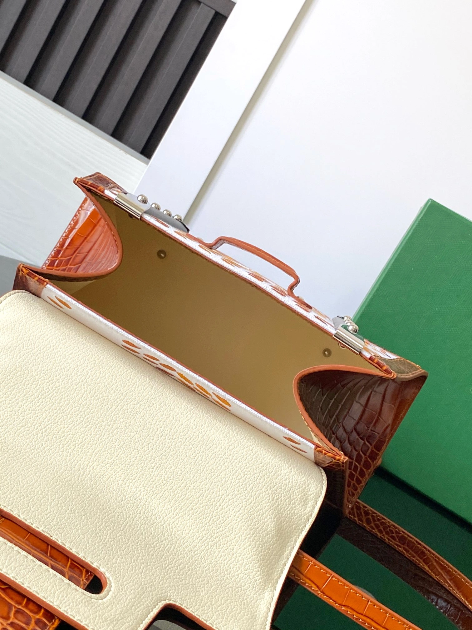 Real Goyard Top Handle Bags