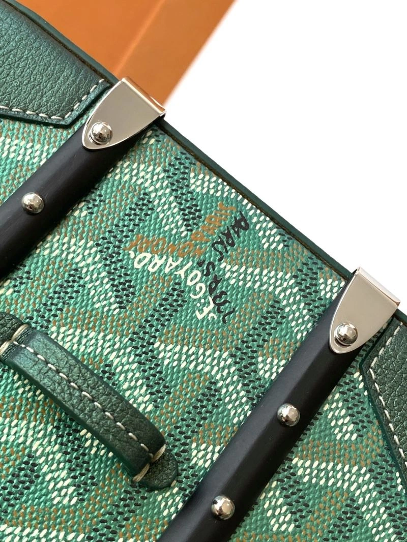 Indistinguishable Goyard Top Handle Bags