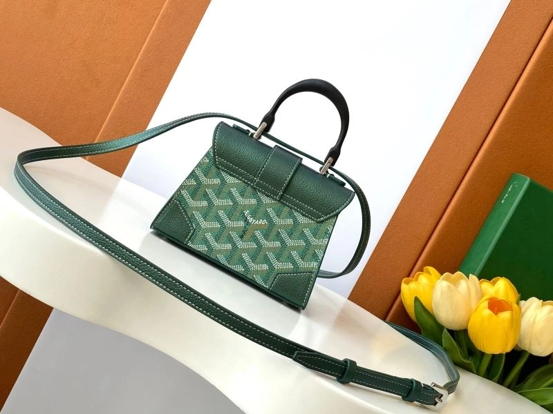 Indistinguishable Goyard Top Handle Bags
