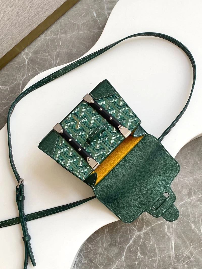 Indistinguishable Goyard Top Handle Bags