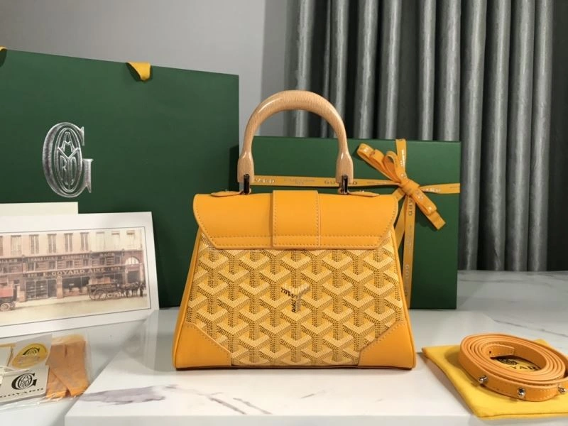 Indistinguishable Goyard Top Handle Bags