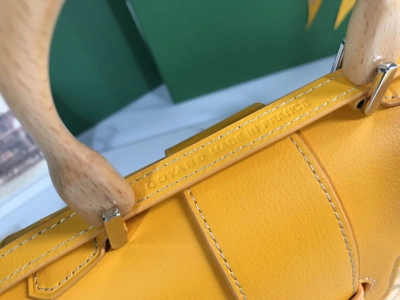 Indistinguishable Goyard Top Handle Bags