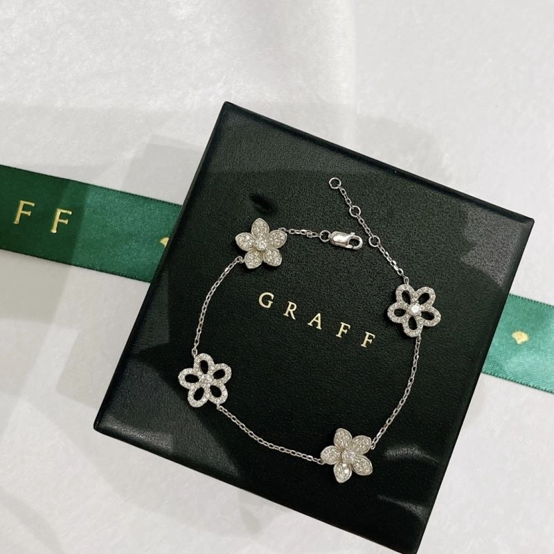 Brand-authenticated Graff Bracelets
