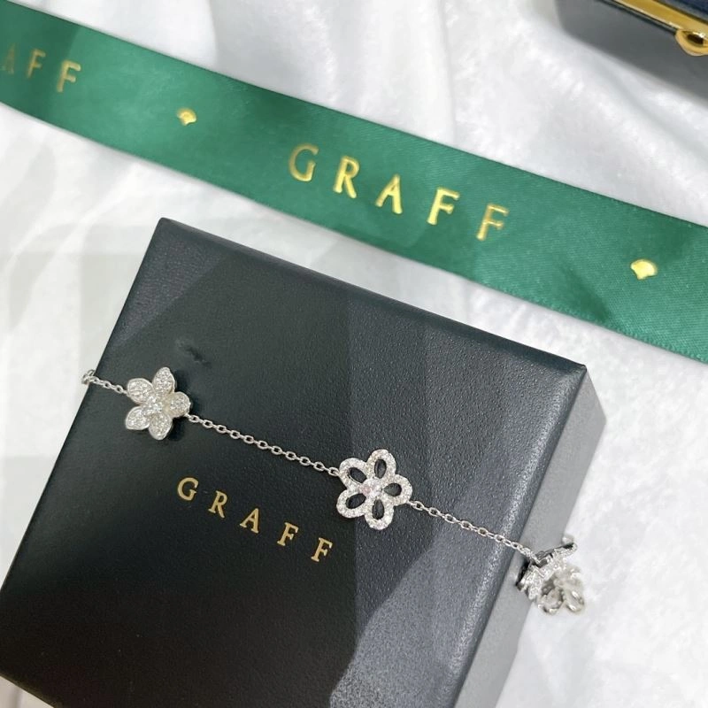 Brand-authenticated Graff Bracelets