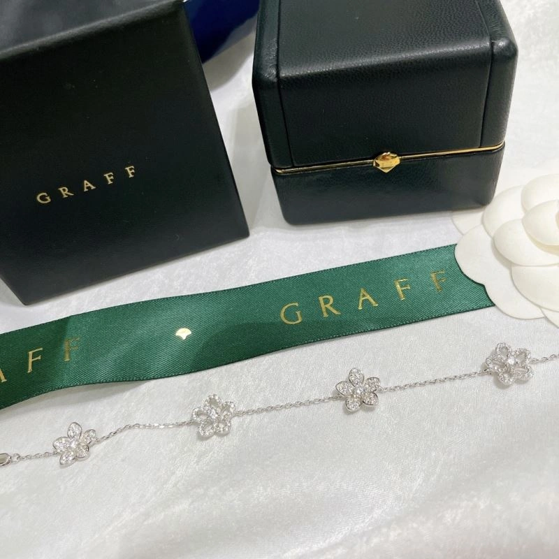 Brand-authenticated Graff Bracelets