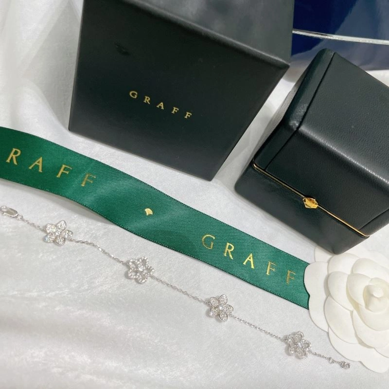 Brand-authenticated Graff Bracelets