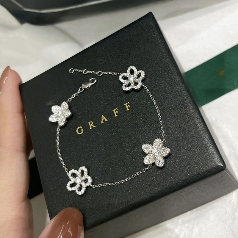Brand-authenticated Graff Bracelets