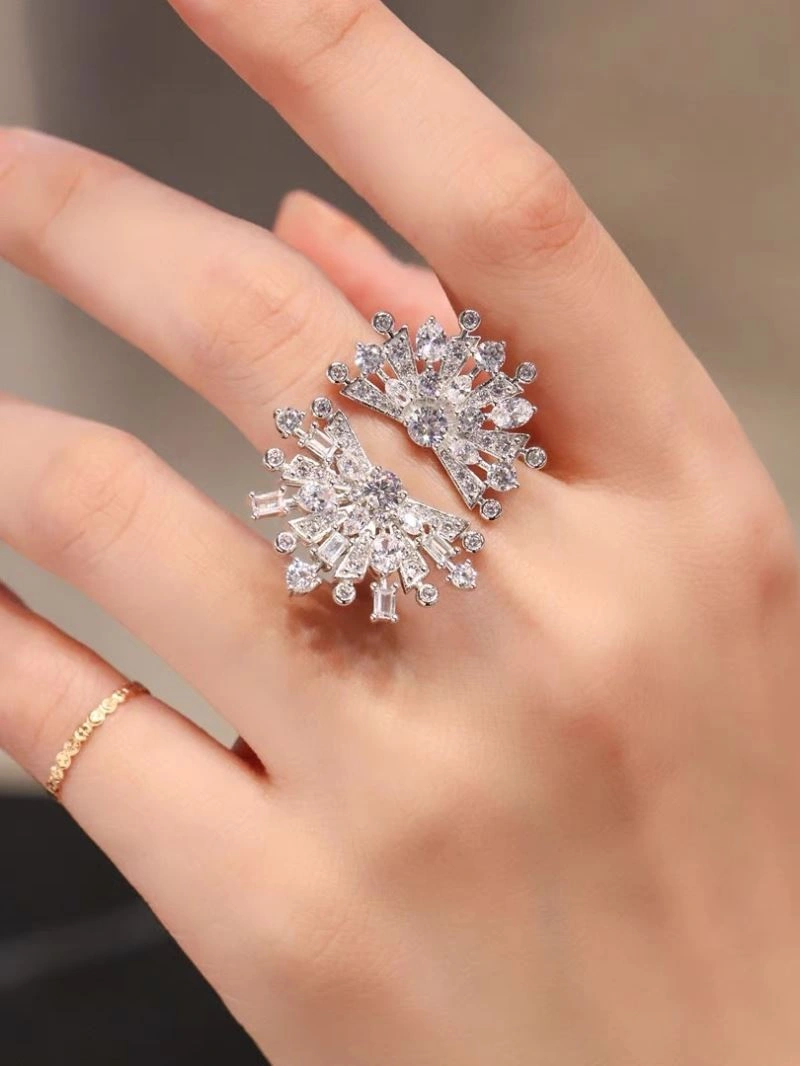 Brand-authenticated Graff Rings