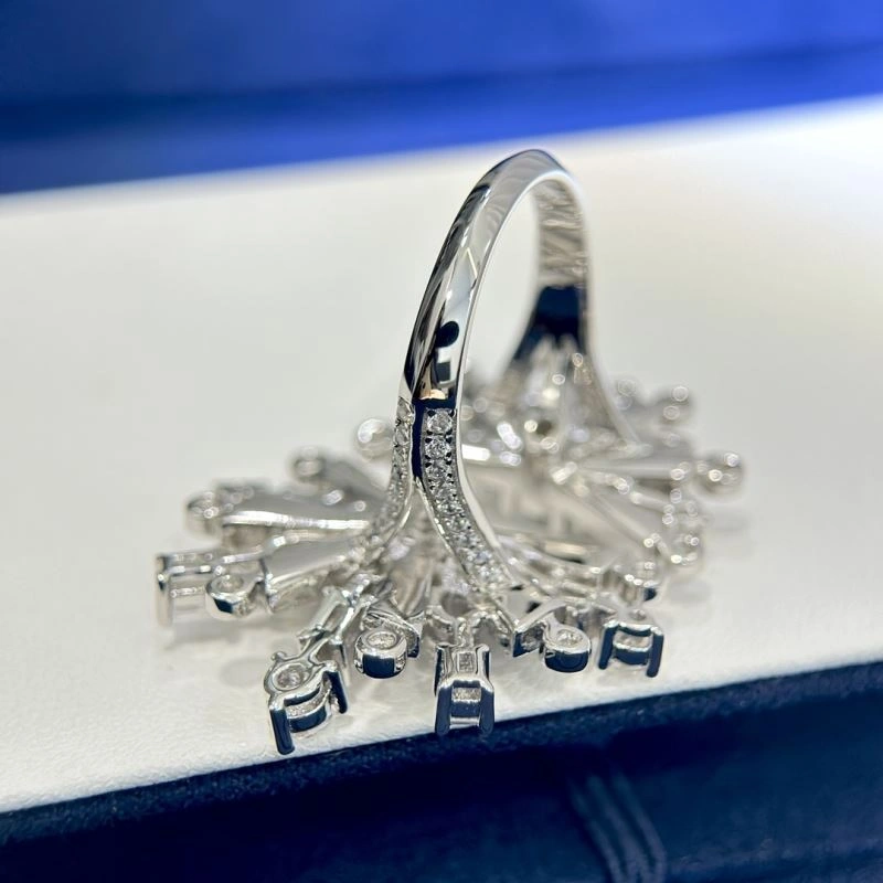 Brand-authenticated Graff Rings