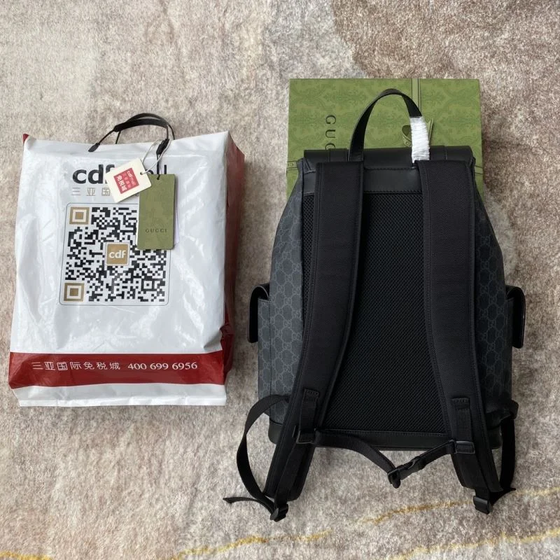 Indistinguishable Gucci Backpacks
