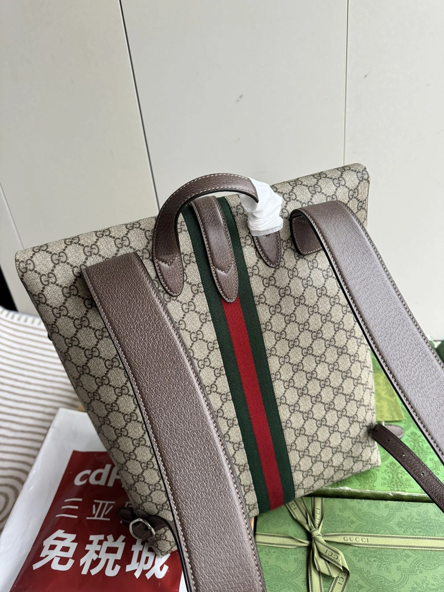 Exact replica Gucci Backpacks