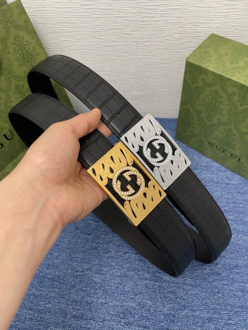 Brand-authenticated Gucci Belts