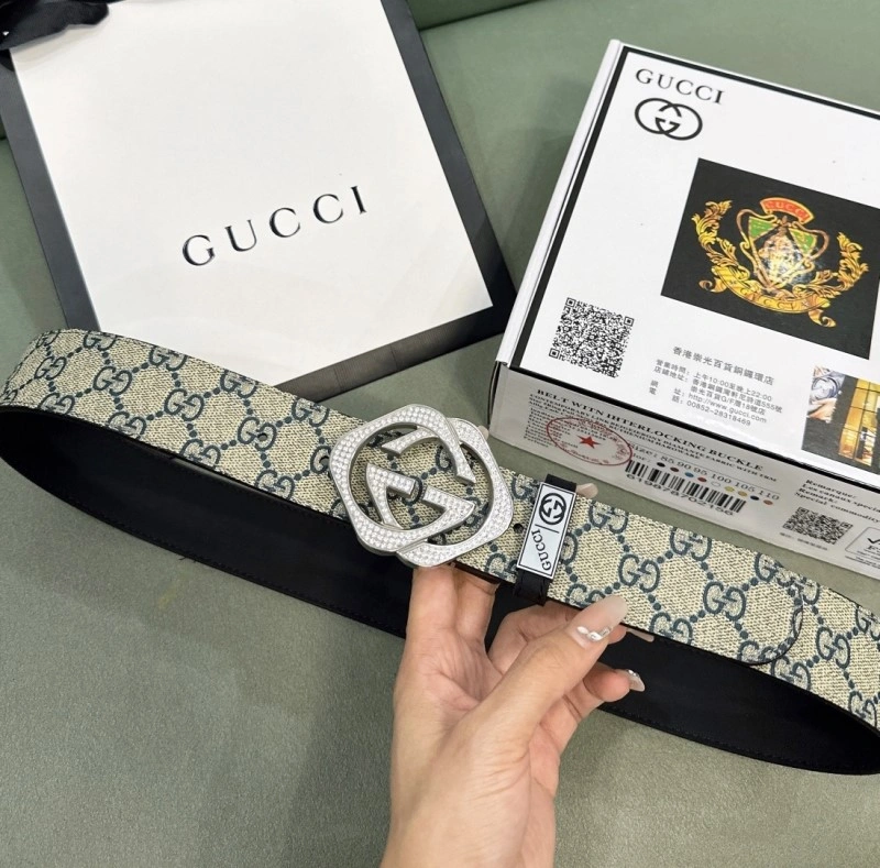Brand-authenticated Gucci Belts