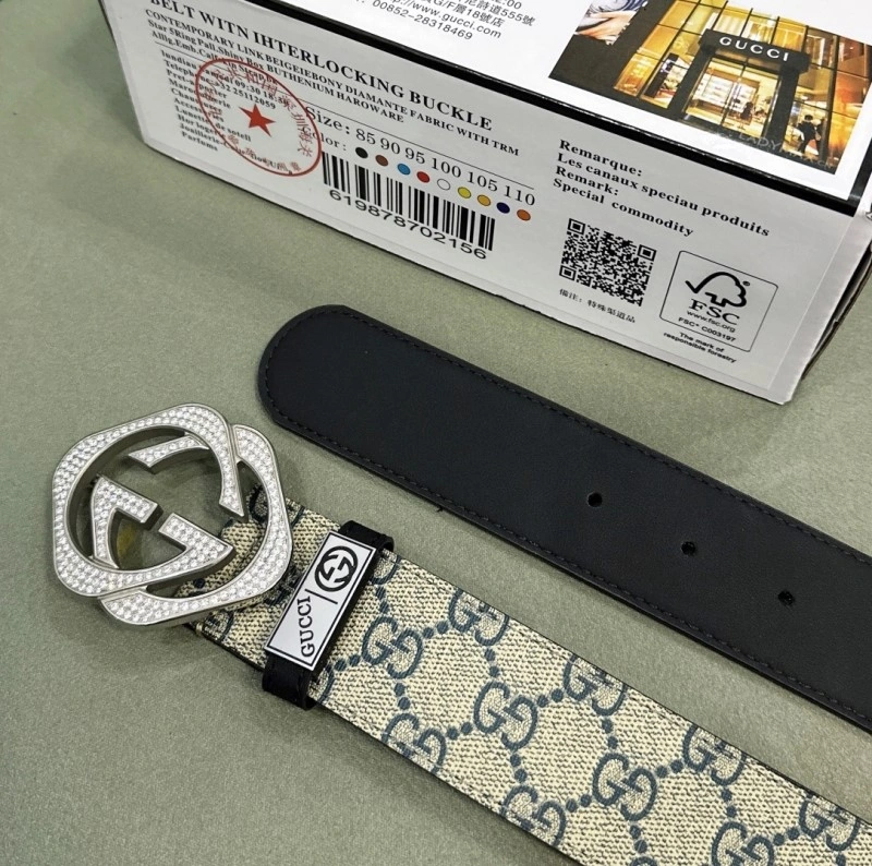 Brand-authenticated Gucci Belts