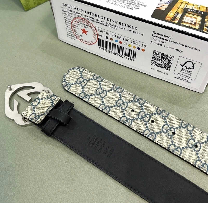 Brand-authenticated Gucci Belts