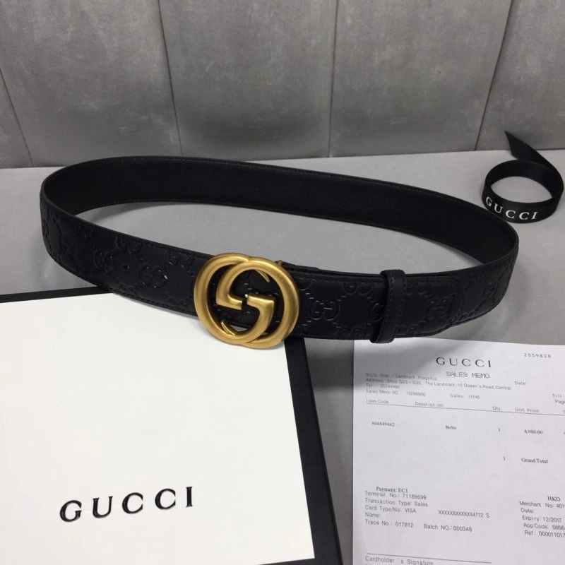 Brand-authenticated Gucci Belts