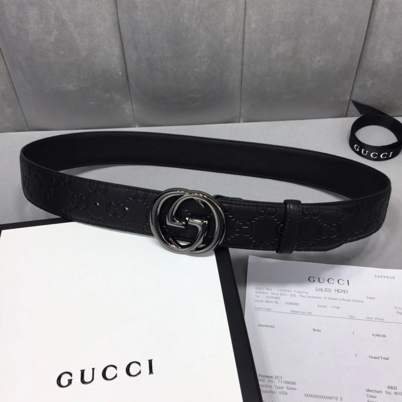 Brand-authenticated Gucci Belts