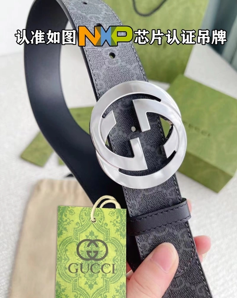 Brand-authenticated Gucci Belts